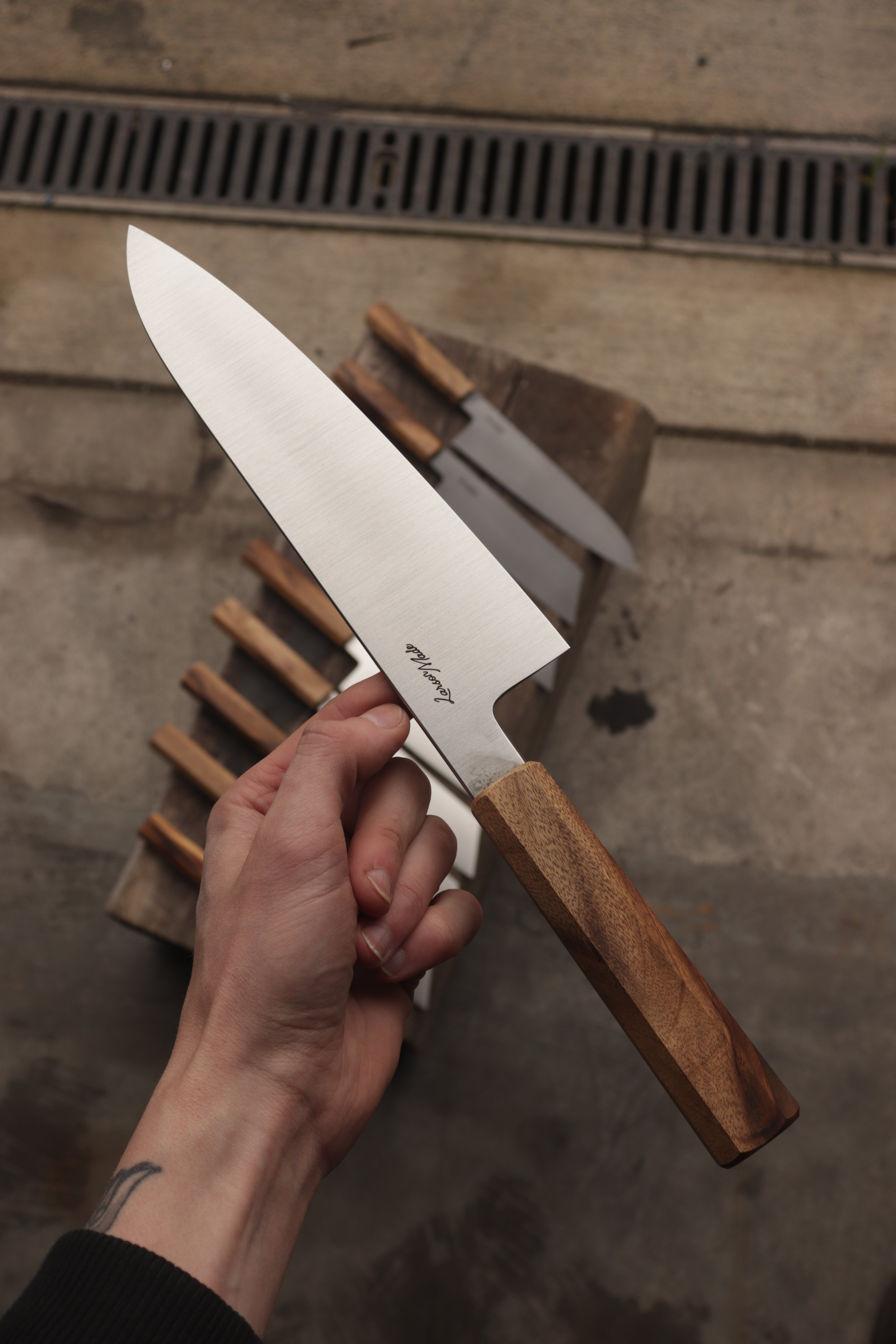 no.8 Gyuto Stainless – Larson Made